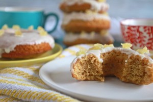 Baked Ginger Glazed Doughnuts - Shutterbean