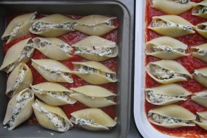 Sausage & Kale Stuffed Shells - Shutterbean