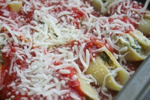 Sausage & Kale Stuffed Shells - Shutterbean