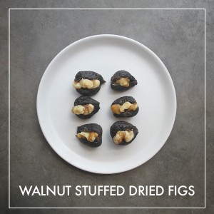 Walnut Stuffed Dried Figs - Shutterbean