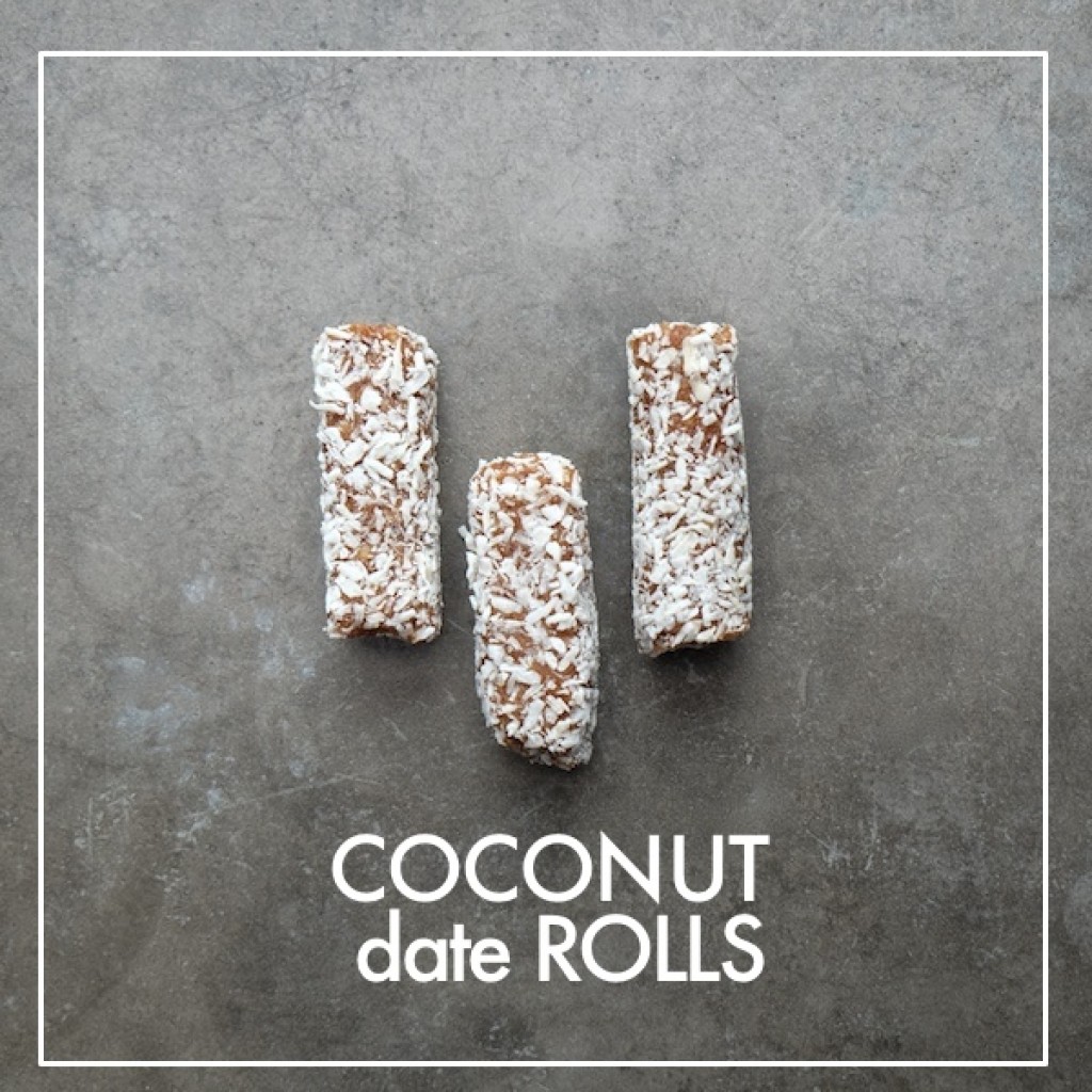 Coconut Date Rolls - Shutterbean