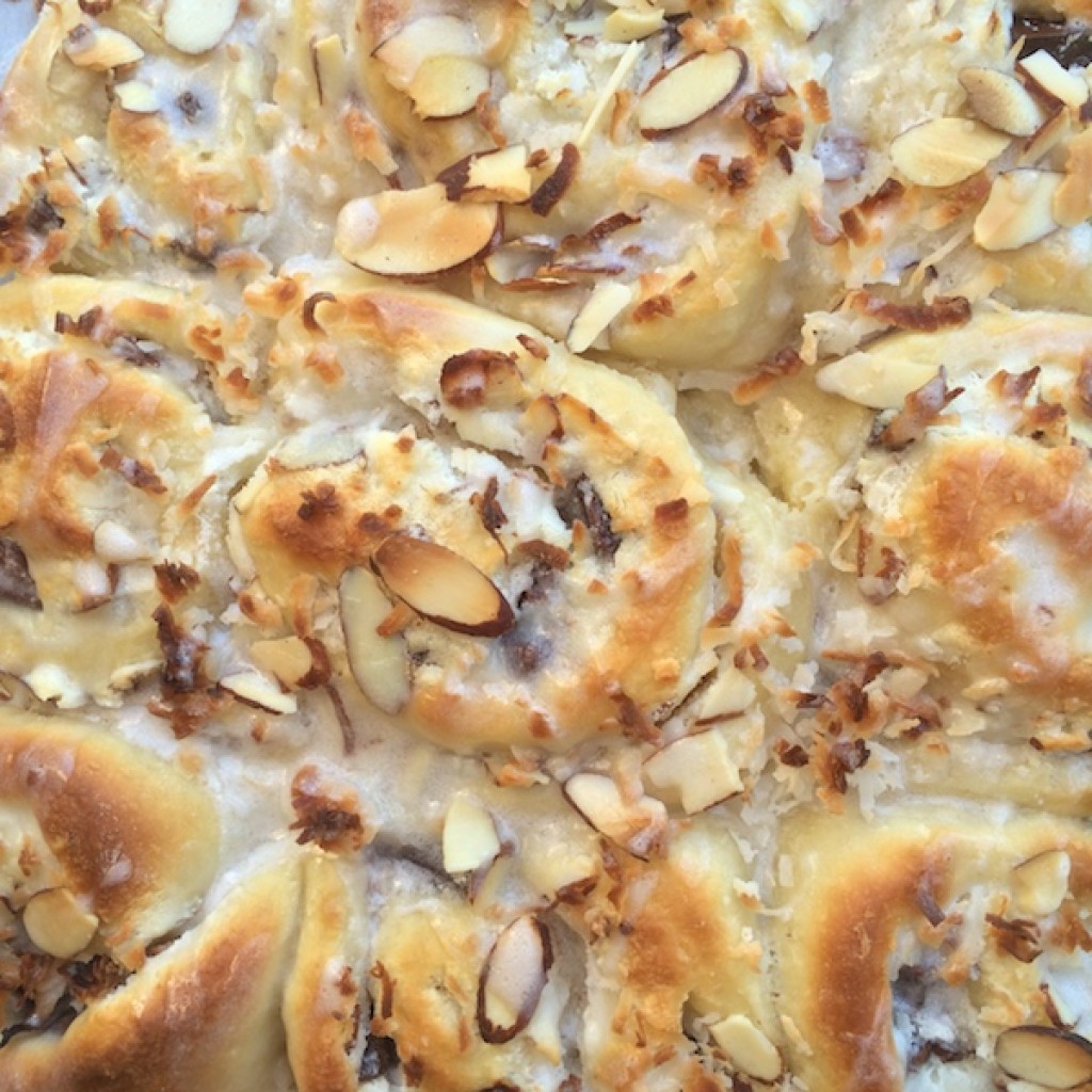 Almond Joy Rolls - Shutterbean