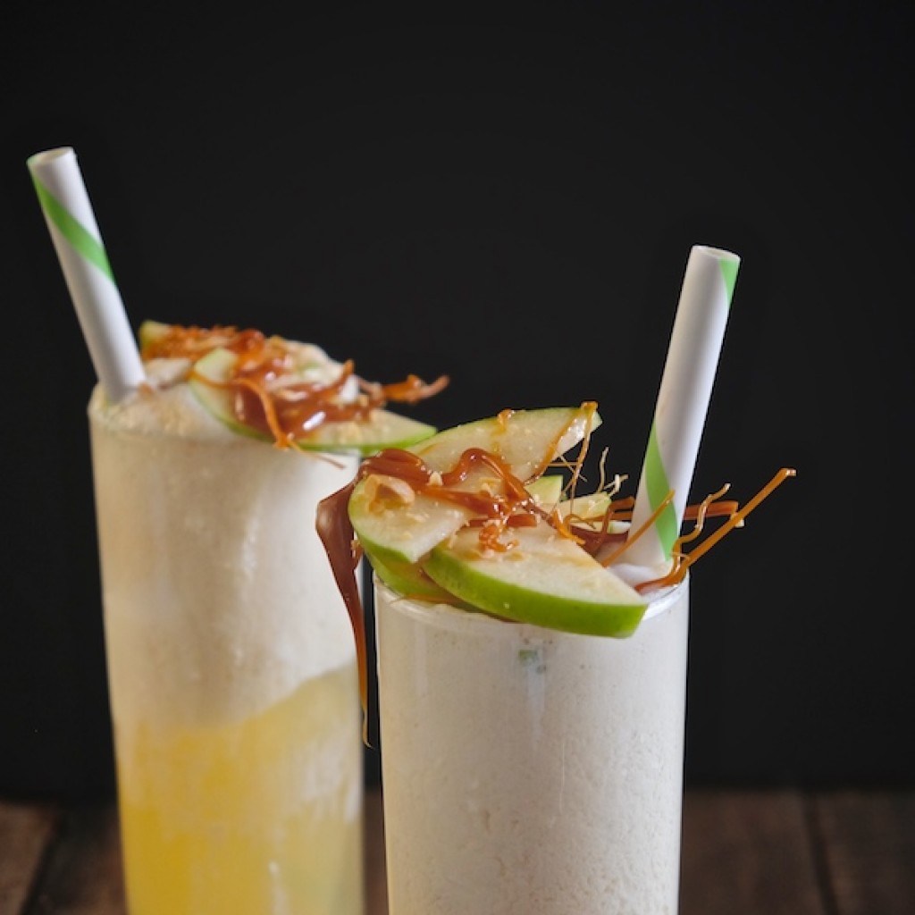 Caramel Apple Floats - Shutterbean