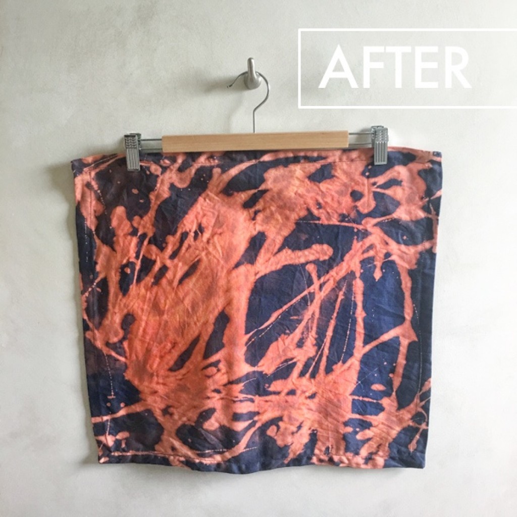 DIY Bleach Tie Dyeing Fabric - Shutterbean