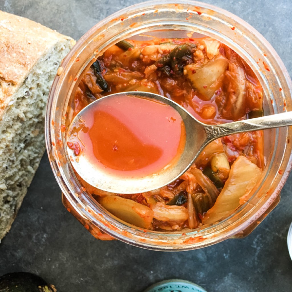 Avocado Kimchi Toast - Shutterbean