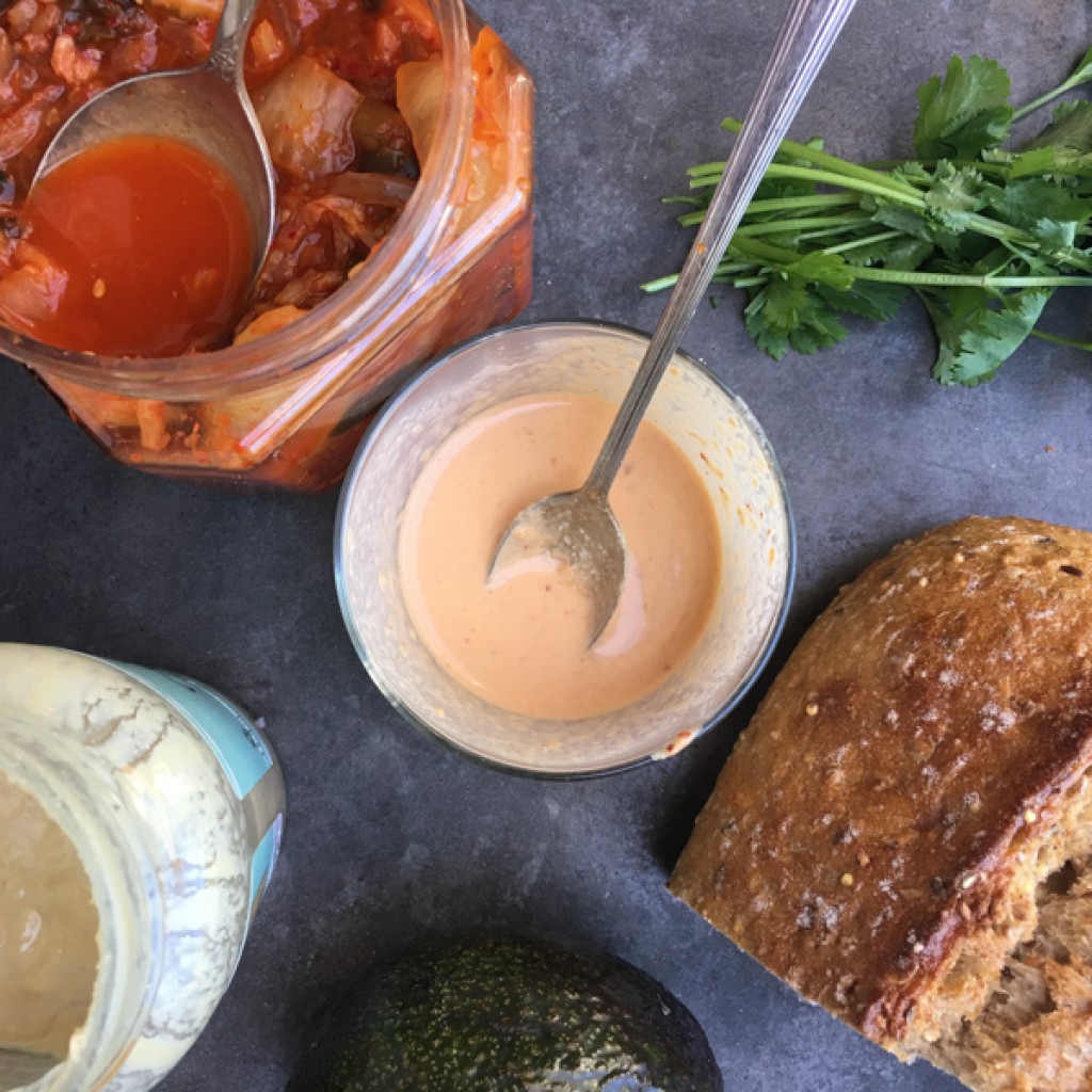 Avocado Kimchi Toast - Shutterbean