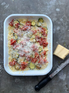 Zucchini Rice Gratin - Shutterbean