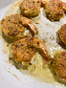 Falafel Crusted Shrimp - Shutterbean