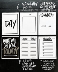 Creative Time Management Printables! - Shutterbean