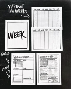 Creative Time Management Printables! - Shutterbean