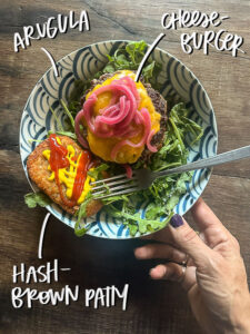 Burger Salad - Shutterbean